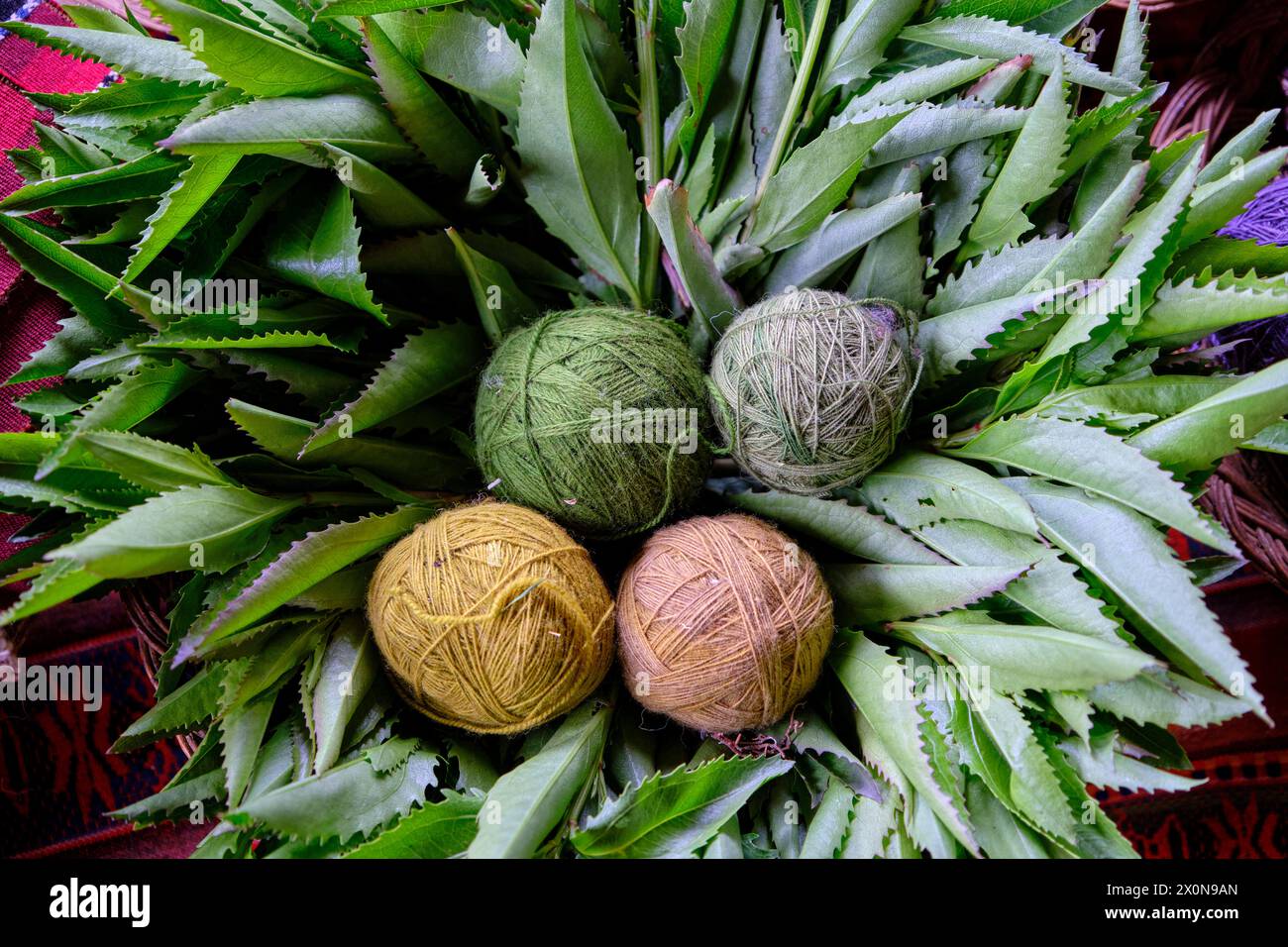 Peru, province of Cuzco, the sacred valley of the Incas, Chinchero ...