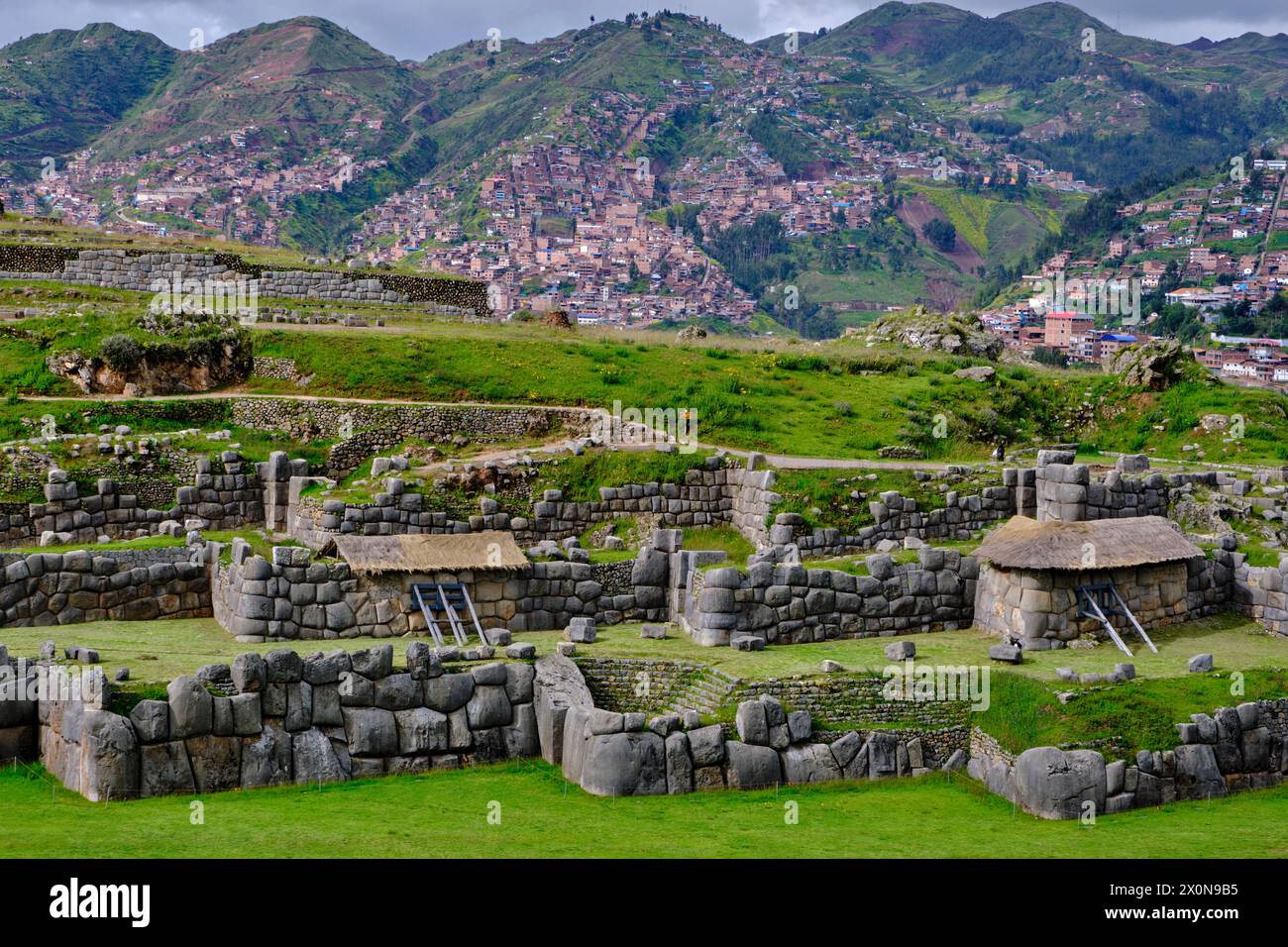 Peru, province of Cuzco, Cuzco, listed as a UNESCO World Heritage Site ...