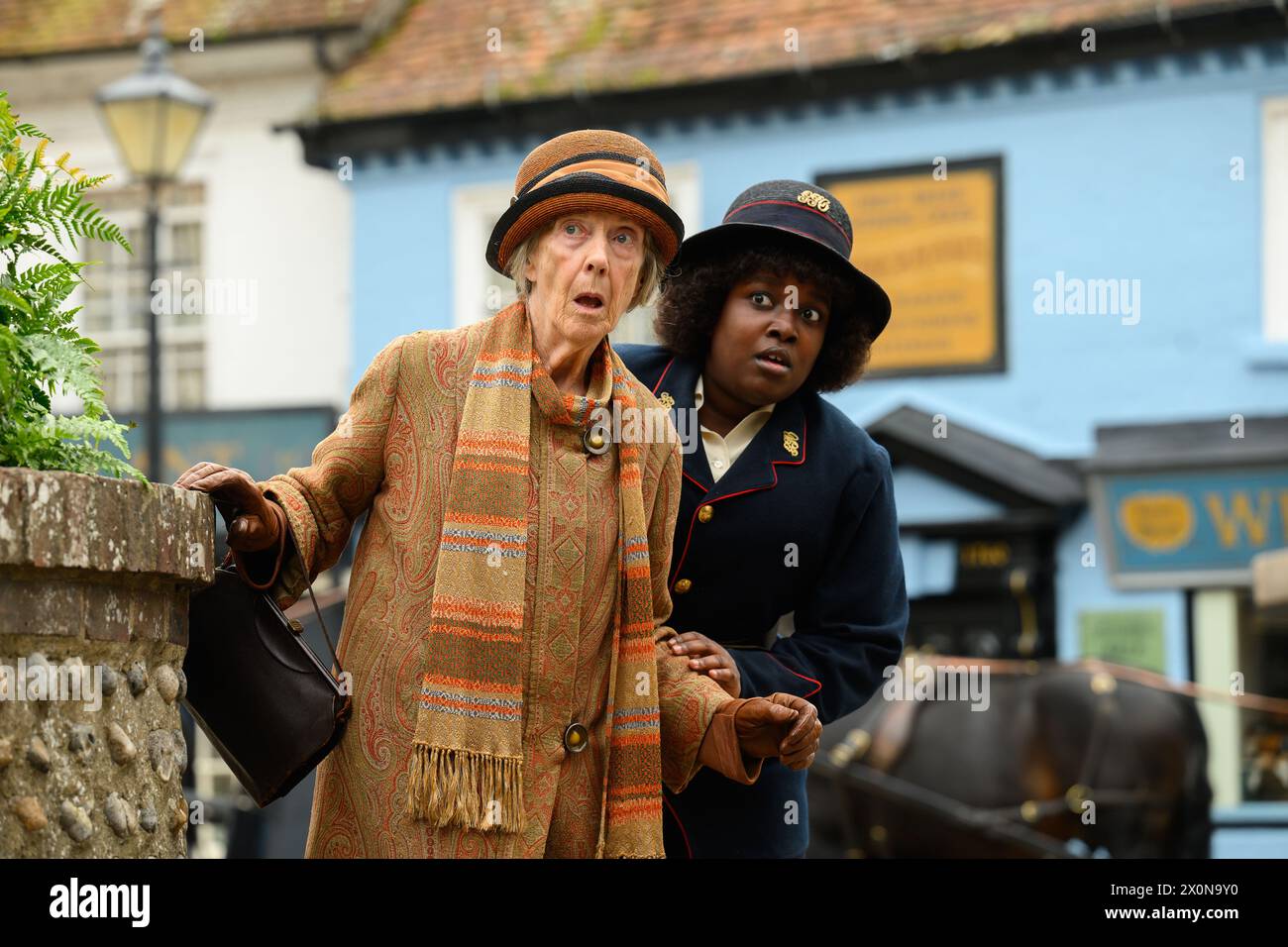 WICKED LITTLE LETTERS (2023), directed by THEA SHARROCK. Credit ...