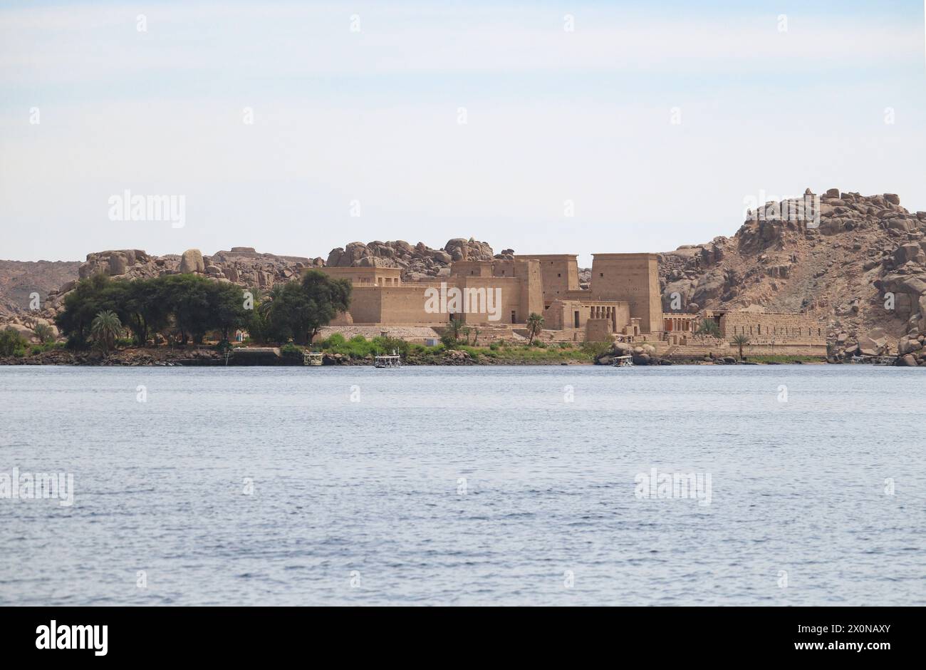 Ancient egyptian temple of Philae in Aswan, Egypt Stock Photo - Alamy