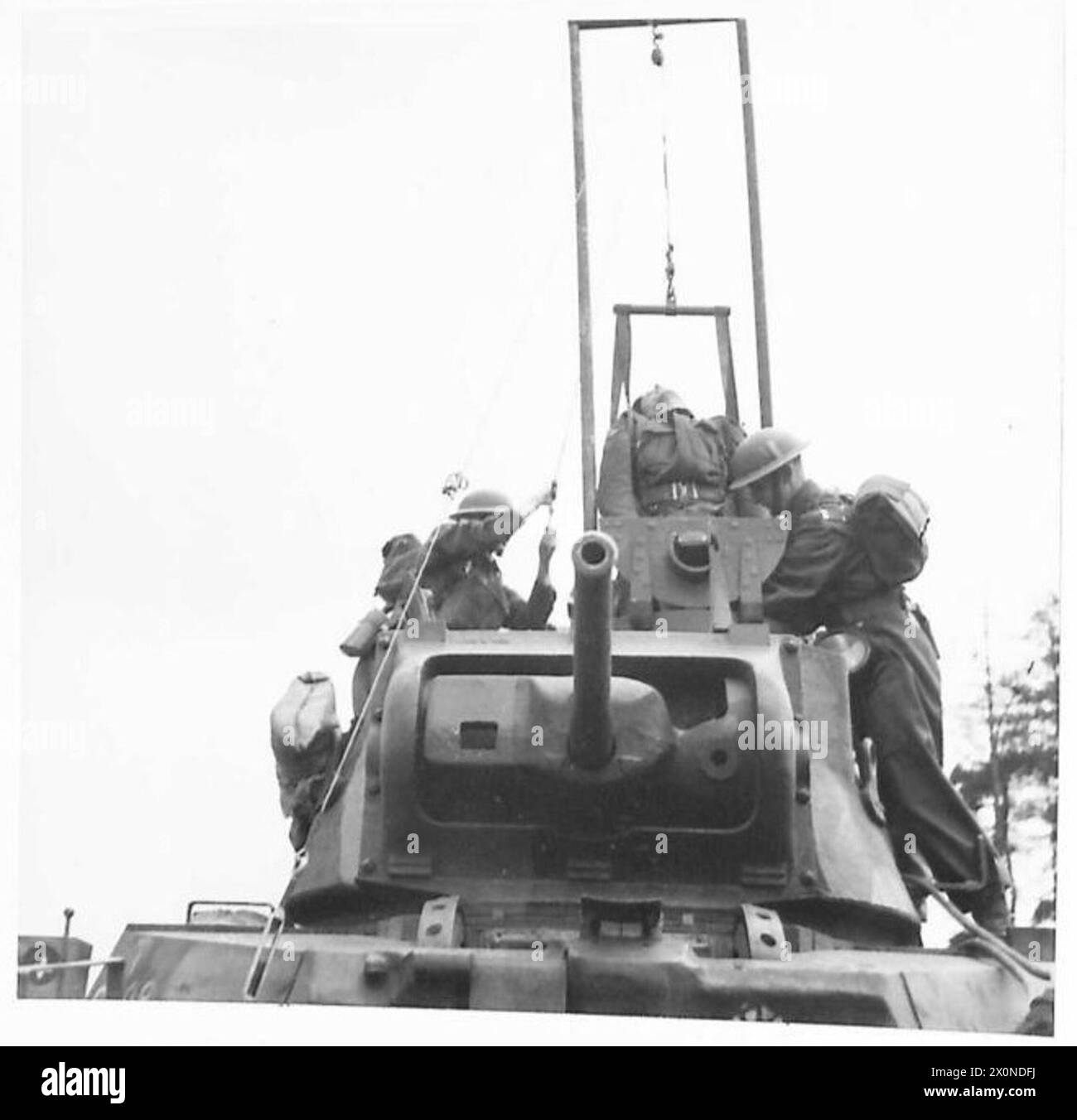 MEDICAL SERVICES - Various stages of the hoist gear in operation ...