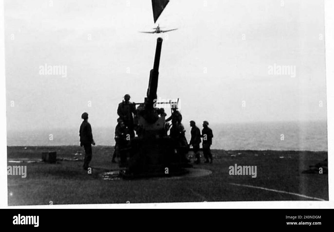 A.A. PRACTICE CAMP IN SCOTLAND - A sleeve has been successfuly shot ...