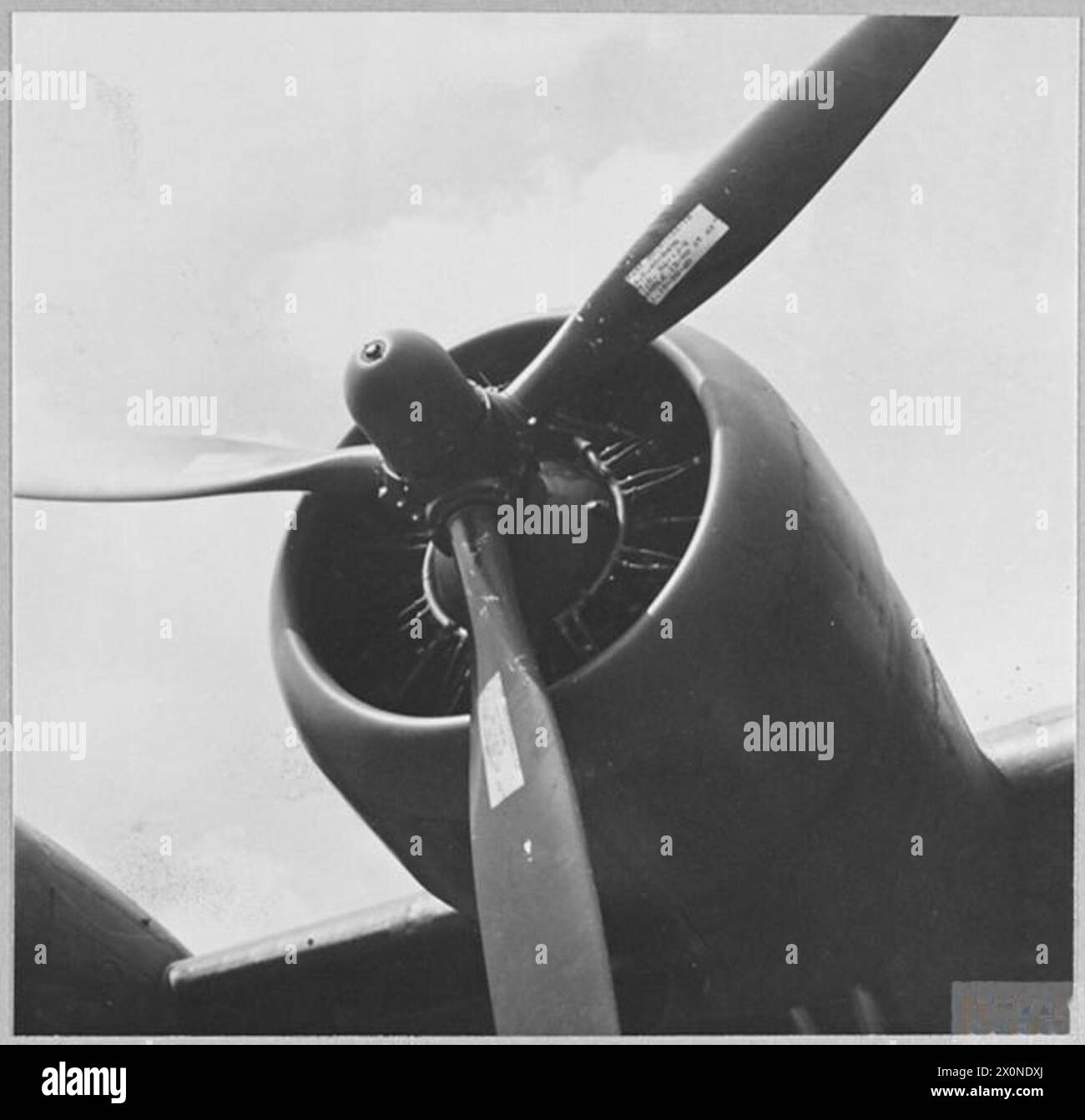 STILL THEY COME - One of the power units of the Boeing "Flying Fortress ...