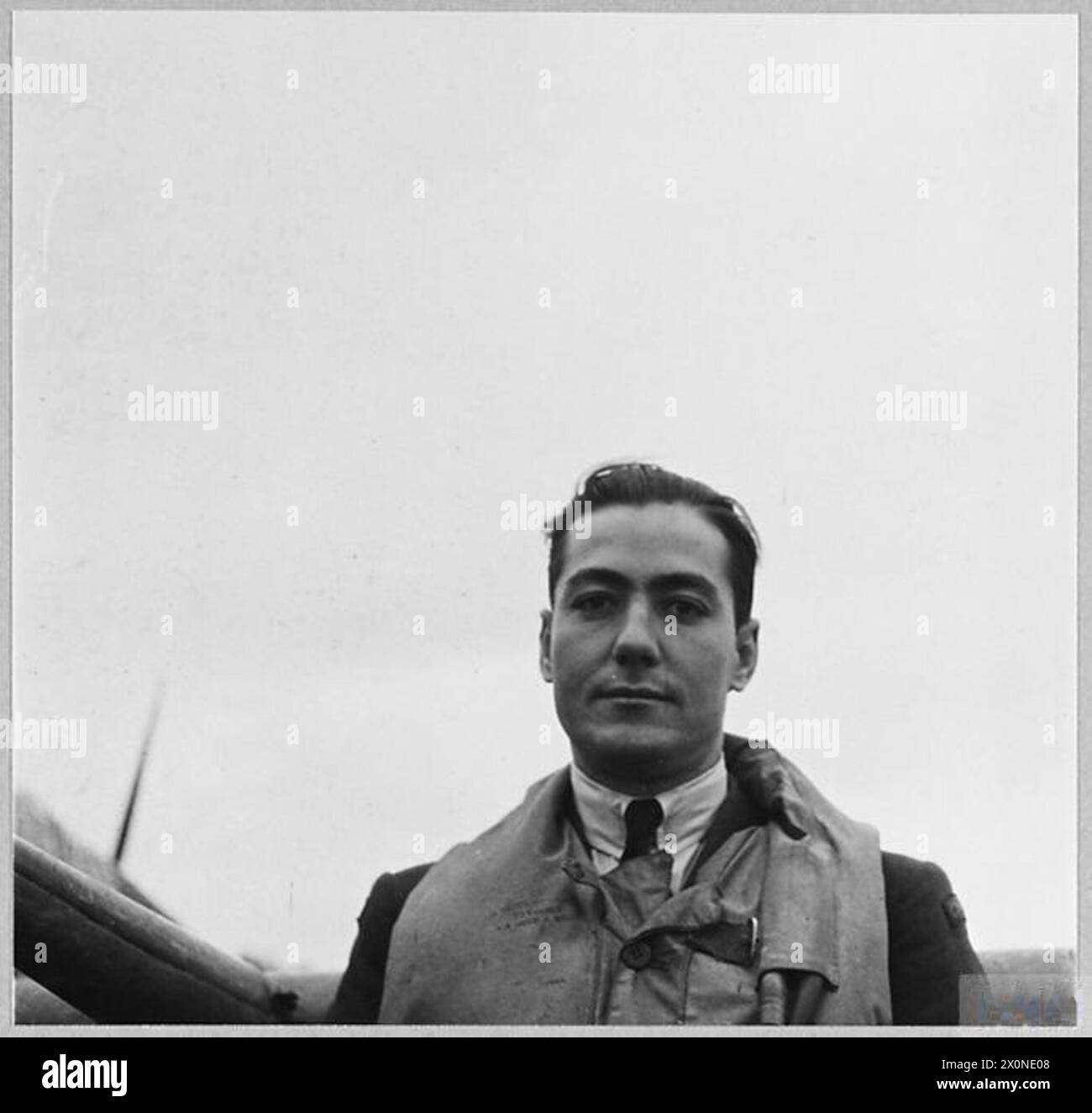 Acting Flight Lieutenant Phillip Leslie Irving Archer of No.416 RCAF ...