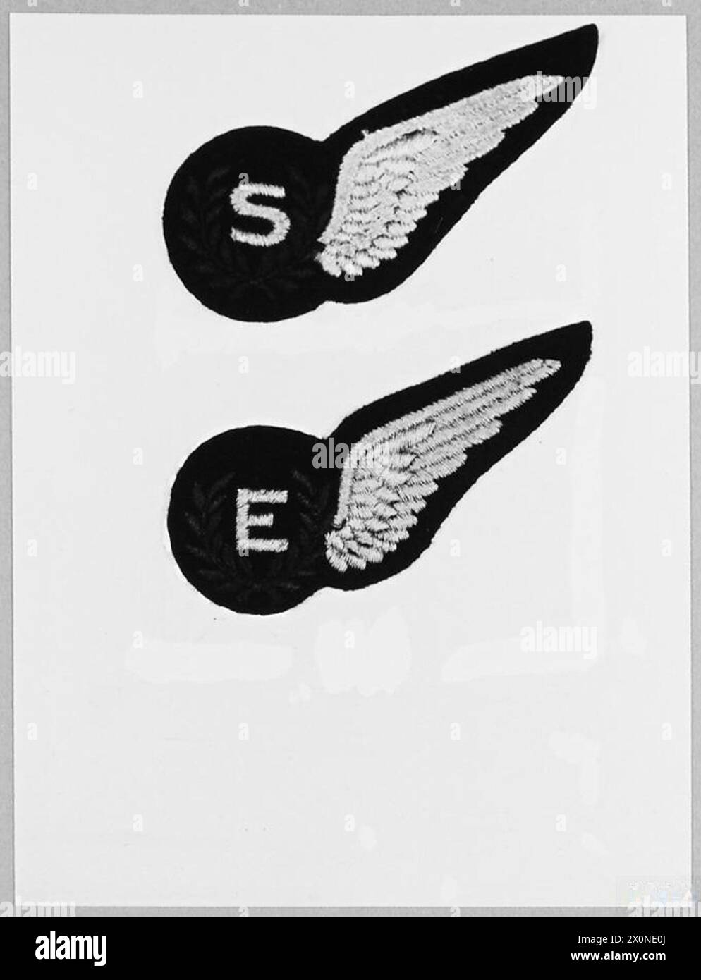SIGNALS BADGE - The Signals badge worn by R.A.F. personnel. Picture ...