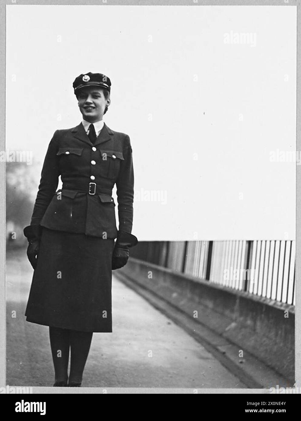Section Officer U.M. Dillon, pictured in 1944, served as an officer in ...