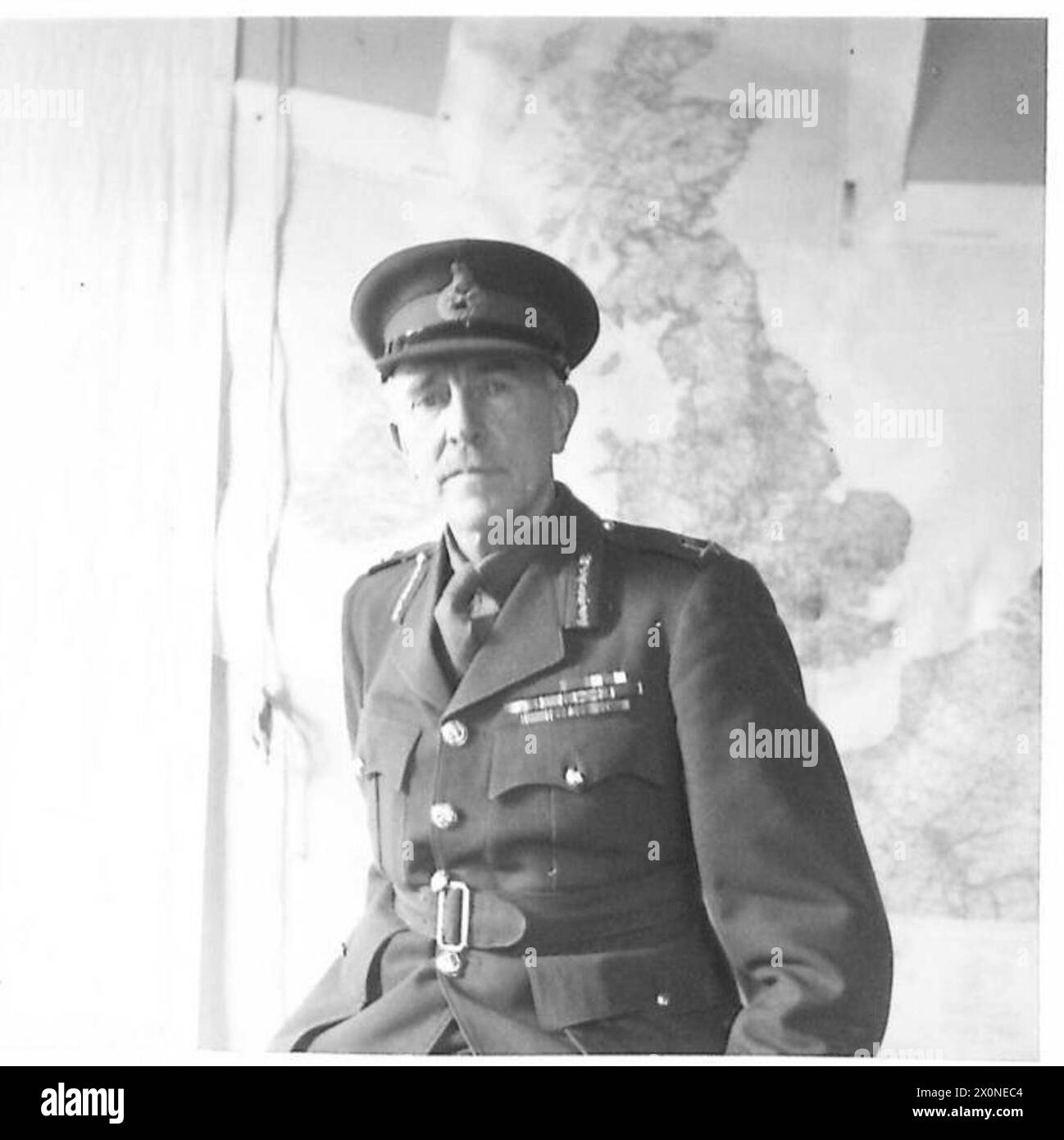 GOC., BTNI - Portrait of Lt. General H.E. Franklyn, CB., DSO., MC. GOC ...