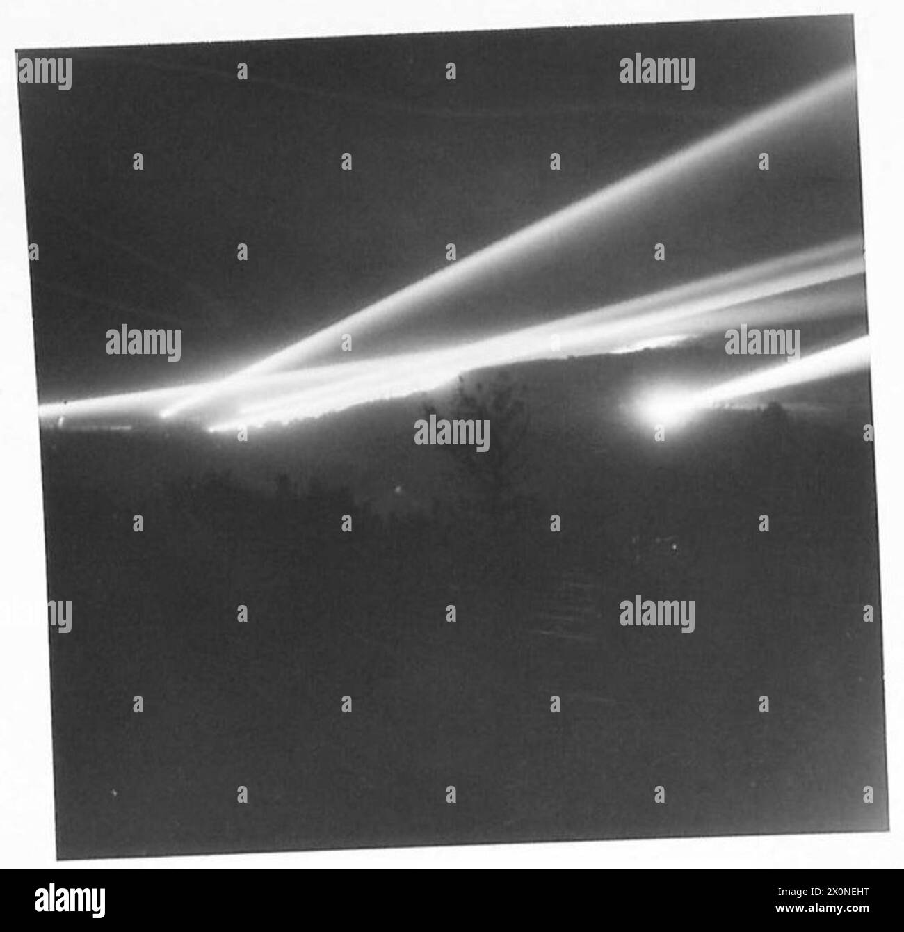 Moonlight effect Black and White Stock Photos & Images - Alamy