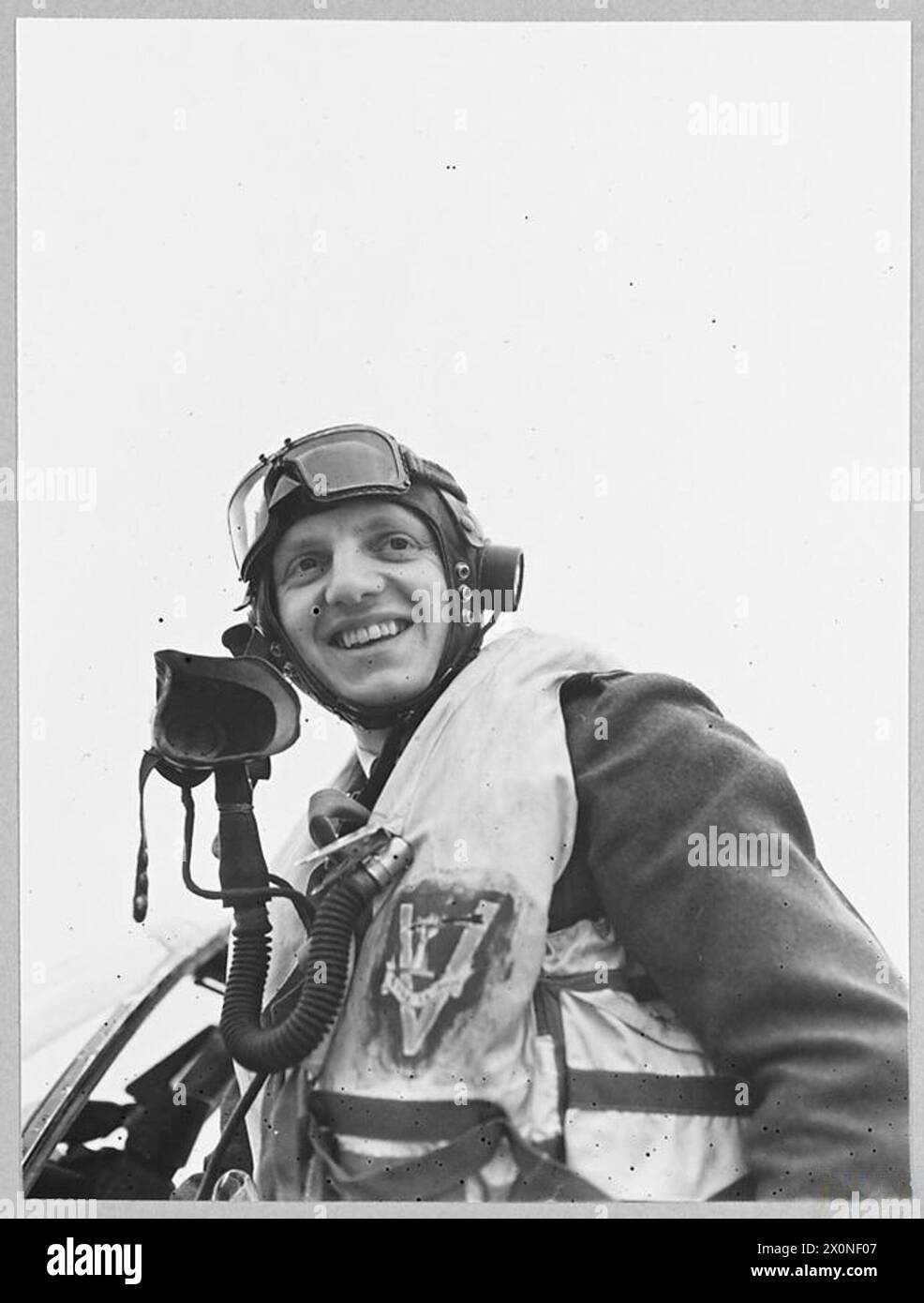 WITH AN ARMY COOPERATION COMMAND SQUADRON - Picture (issued 1943) shows ...