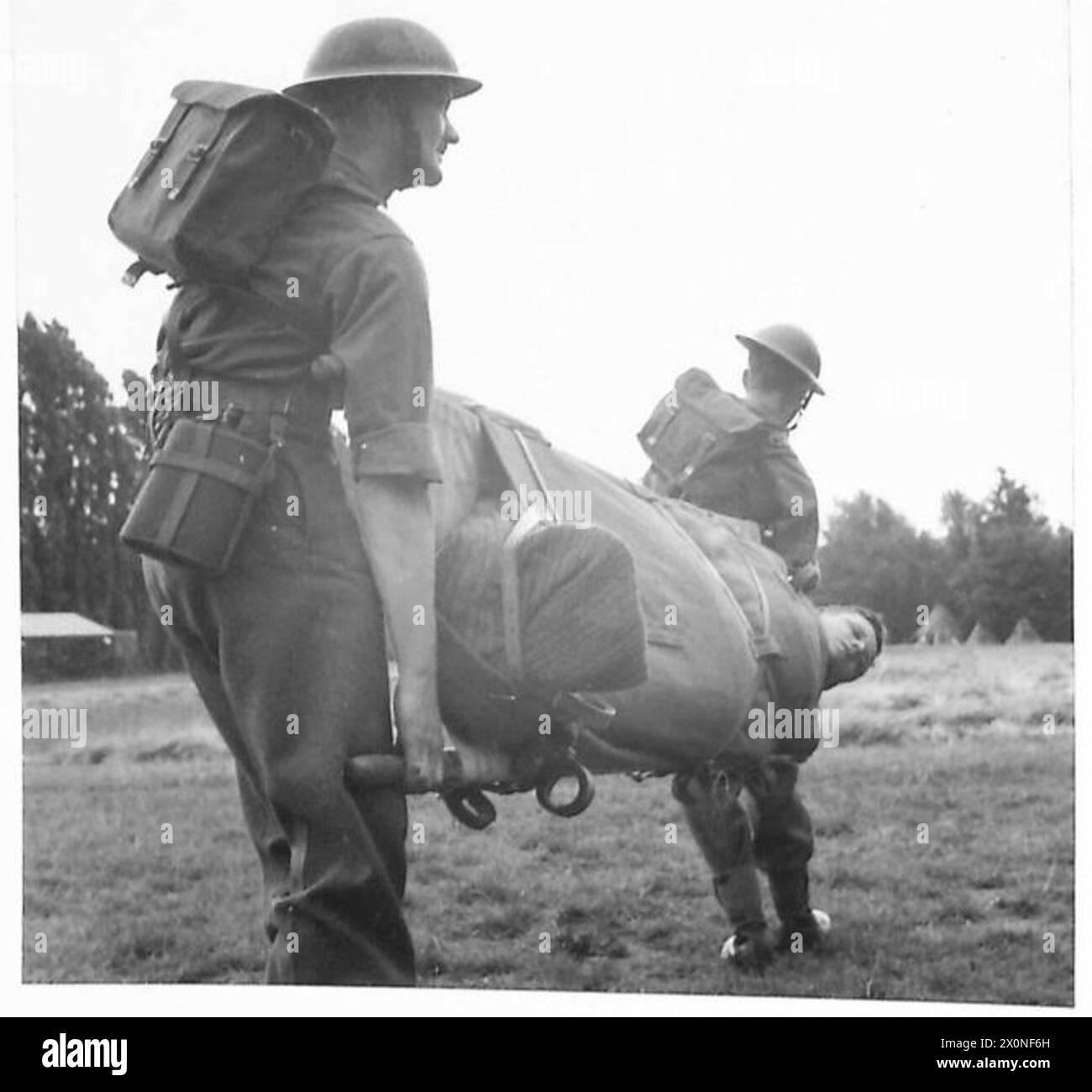 A universal stretcher cover is used to carry a casualty at all angles ...