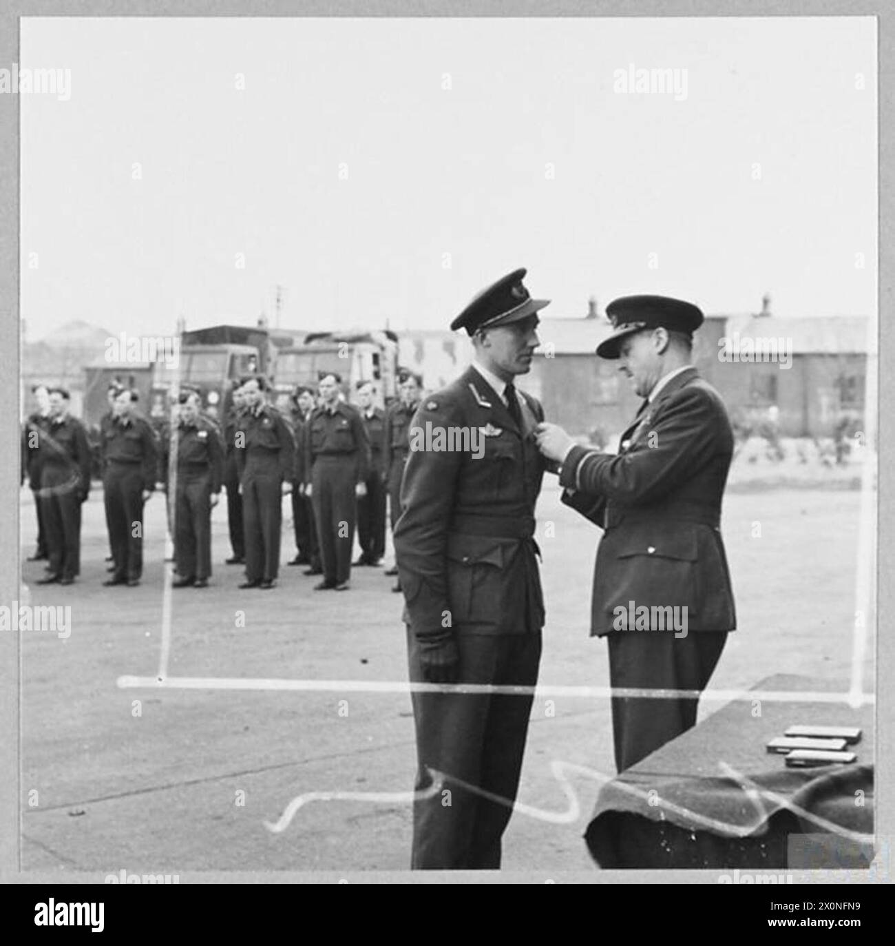 FOUR NORWEGIAN PILOTS DECORATED BY C-IN-C ALLIEDEXPEDITIONARY AIR FORCE ...