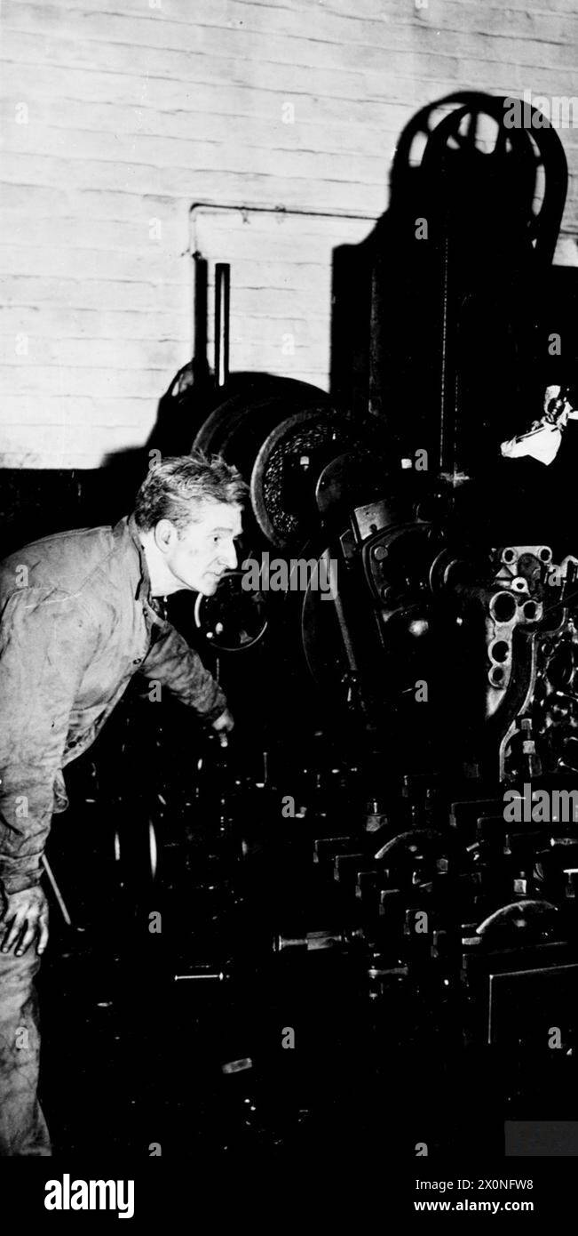 MEN BEHIND BRITAIN'S SHIPS. APRIL 1945, LIVERPOOL. ACTIVITIES OF ...