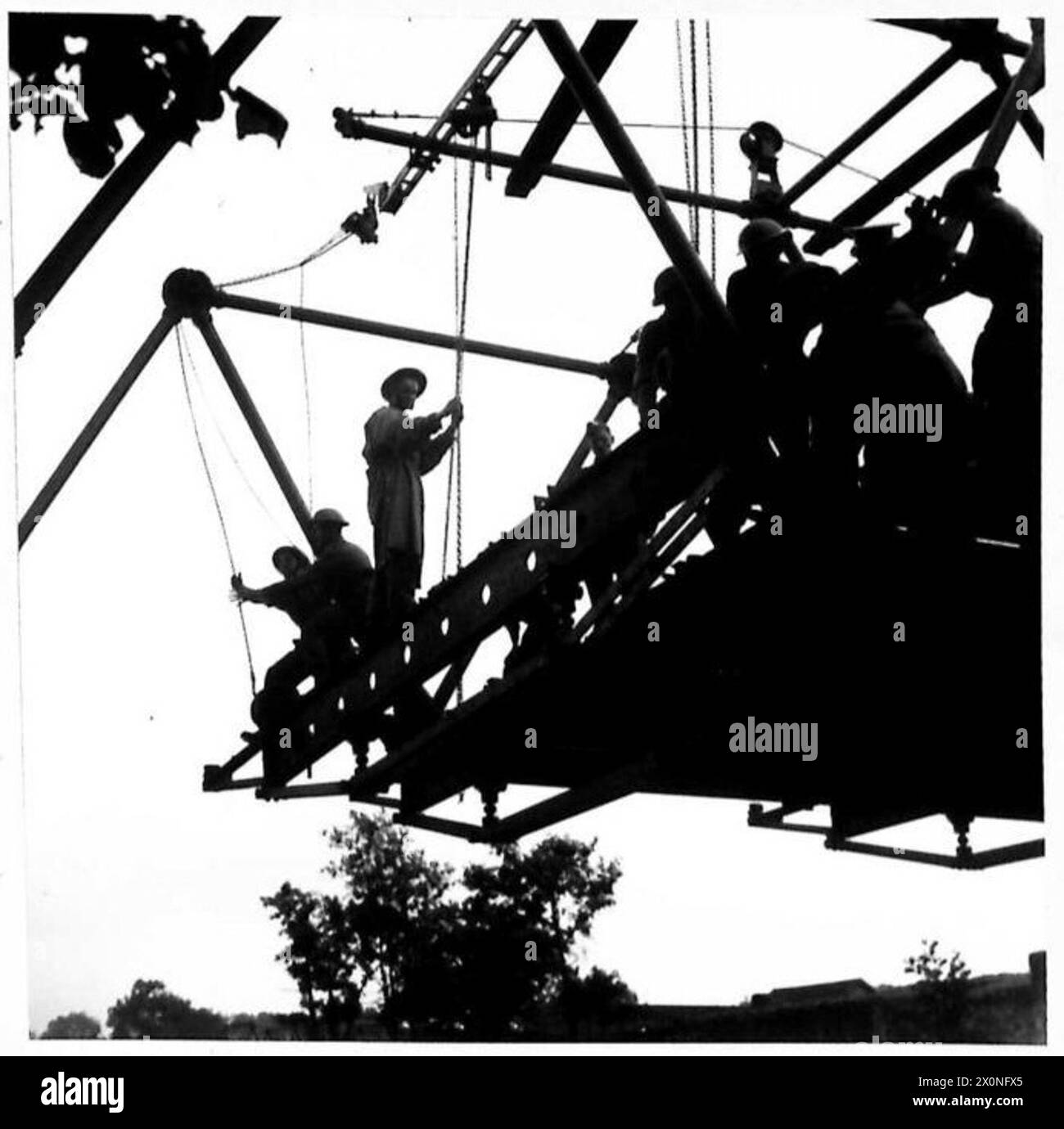 Photograph showing NCOs at the School of Military Engineering and ...