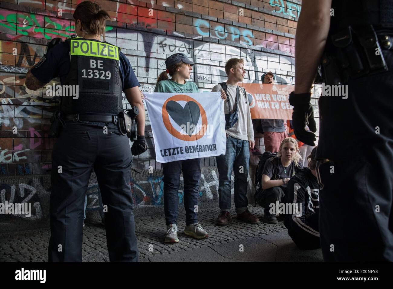 Continuing their efforts to draw attention to urgent climate issues ...