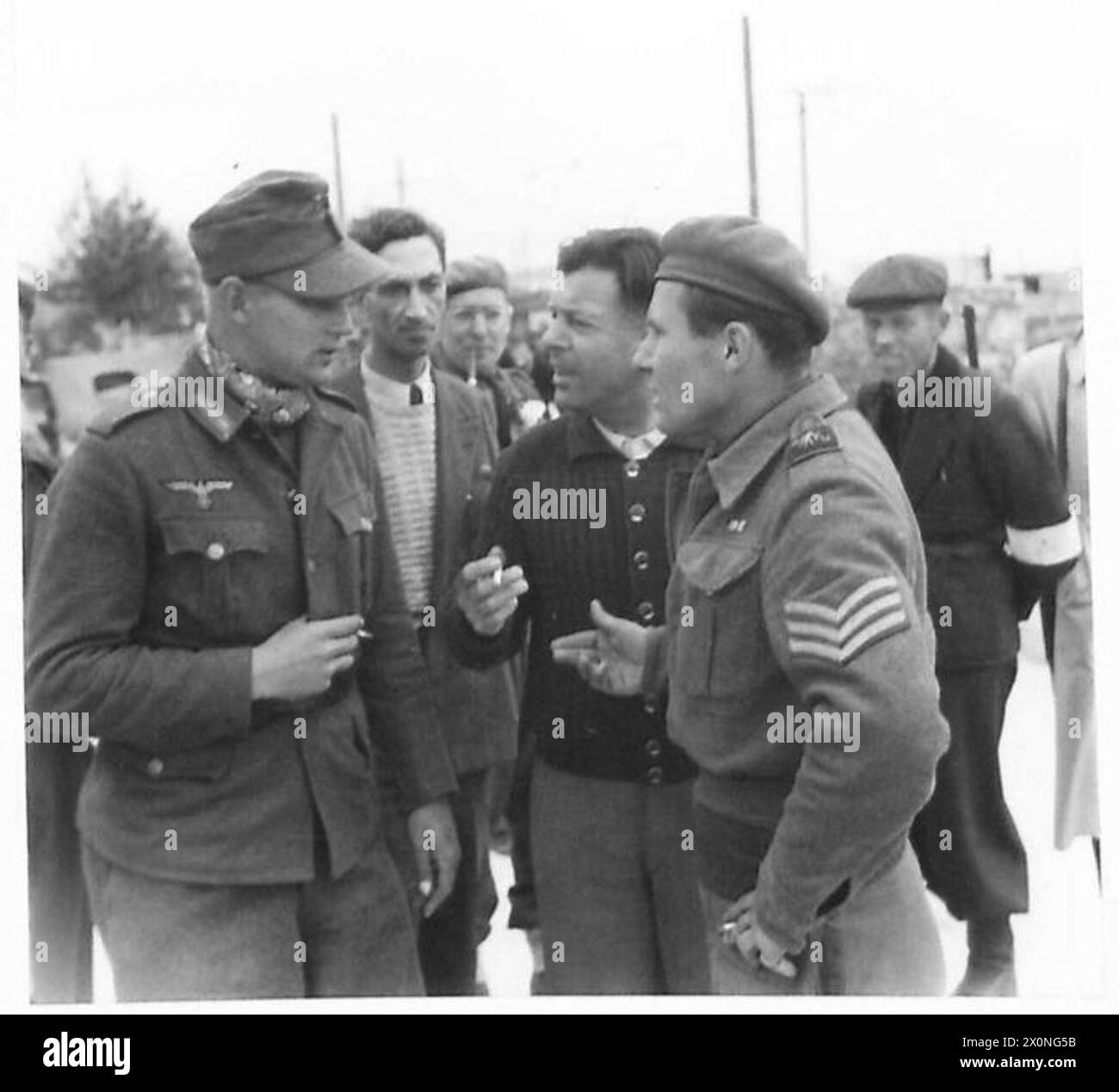 THE BRITISH ARMY IN NORTH AFRICA, SICILY, ITALY, THE BALKANS AND ...