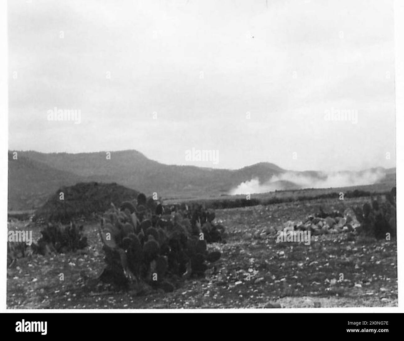Artillery shells explode Black and White Stock Photos & Images - Alamy