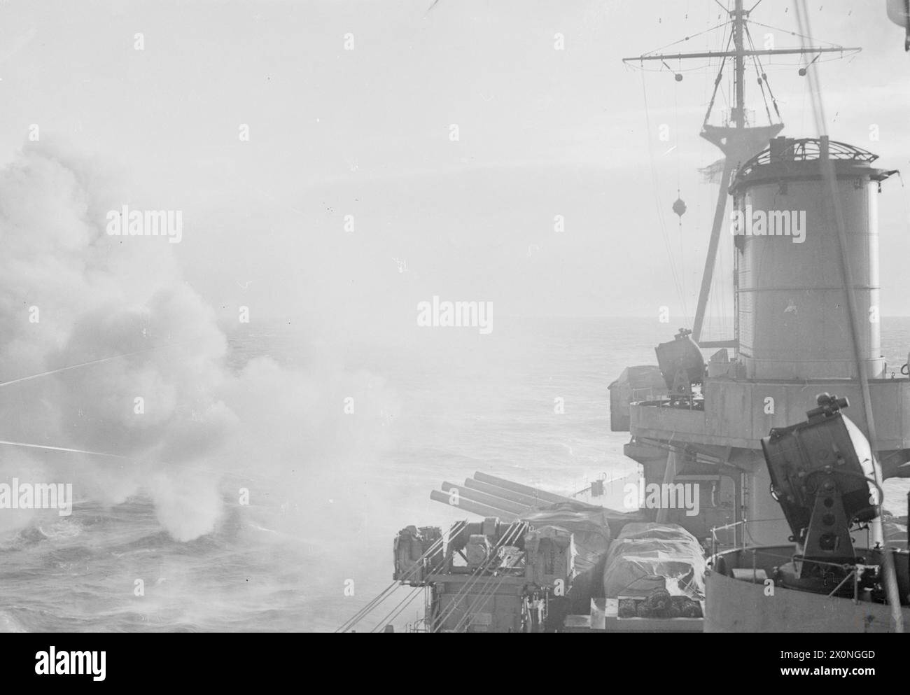 ON BOARD HMS KING GEORGE V WHEN SHE TOOK LORD AND LADY HALIFAX TO ...