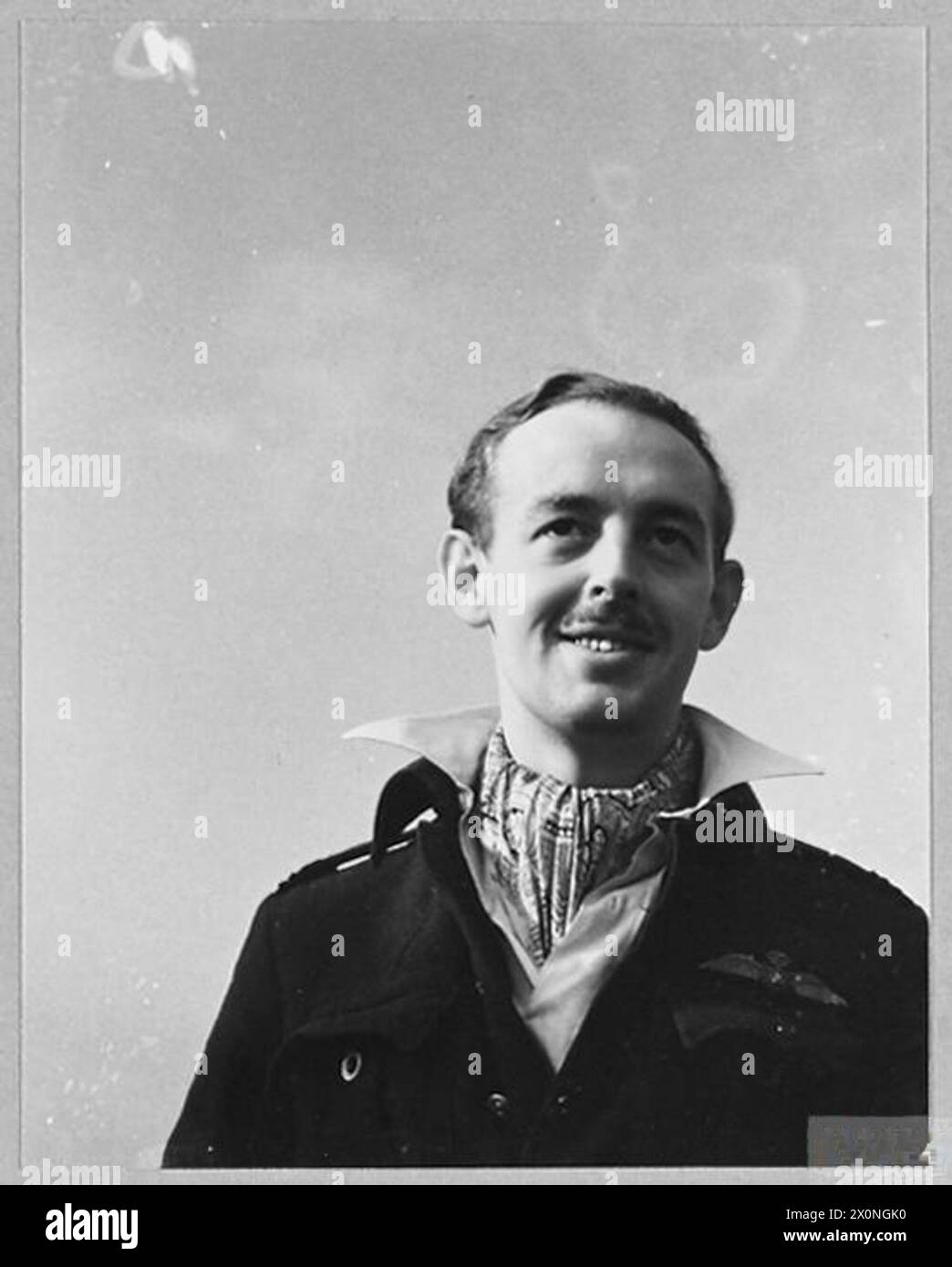 Flight Lieutenant R.W. Mulliner of a British fighter station ...