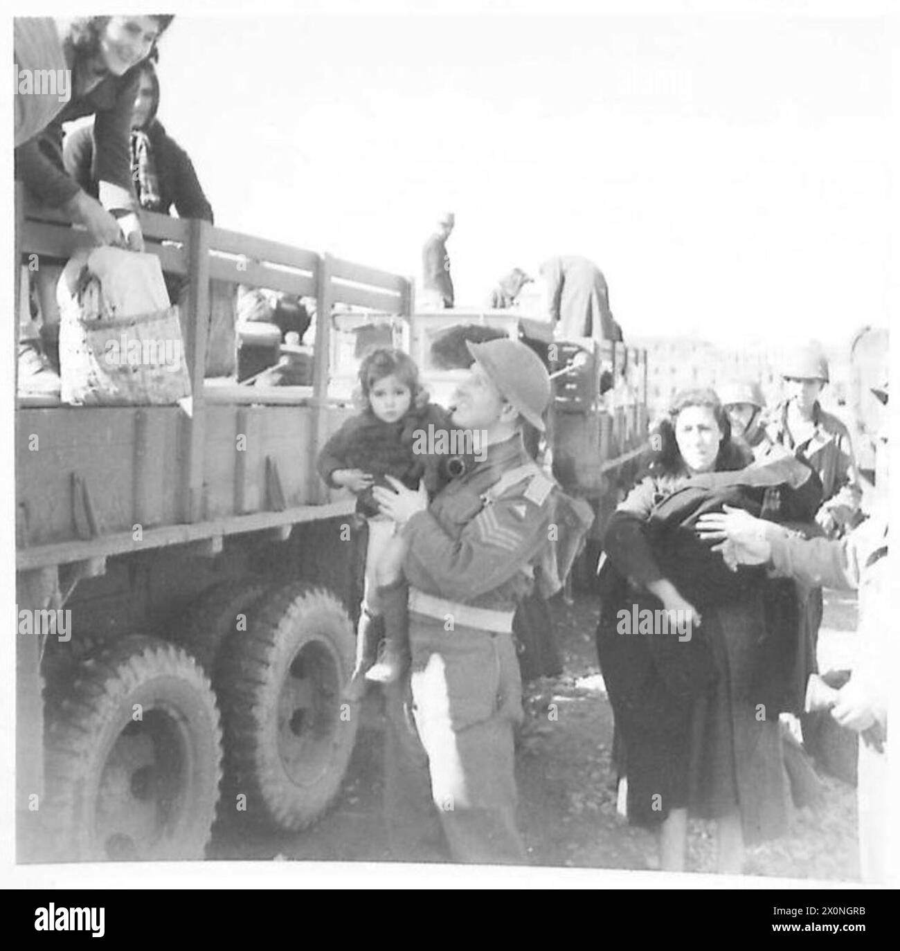 Team british military truck Cut Out Stock Images & Pictures - Alamy