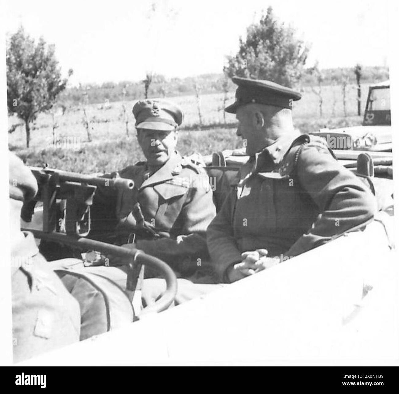 FIELD MARSHAL ALEXANDER VISITS EIGHTH ARMY - Field Marshal Alexander ...