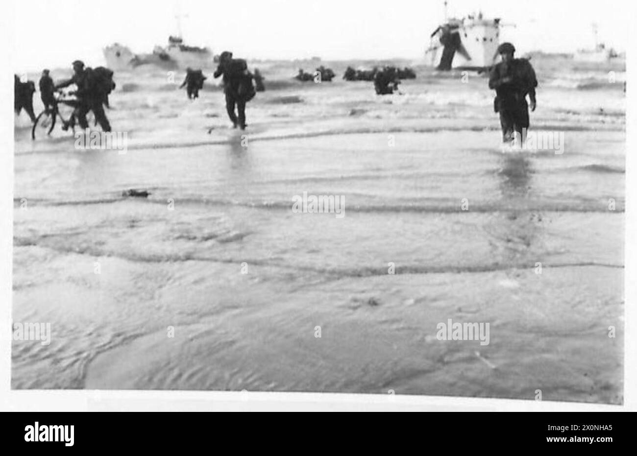 D-DAY - BRITISH FORCES DURING THE INVASION OF NORMANDY 6 JUNE 1944 ...