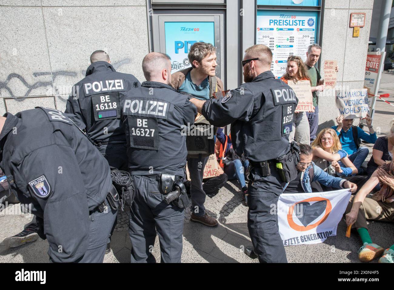 Continuing their efforts to draw attention to urgent climate issues ...