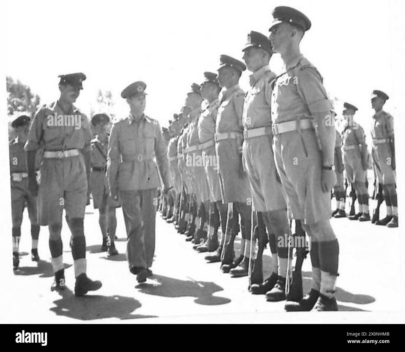Guards officer inspects guard hi-res stock photography and images - Alamy