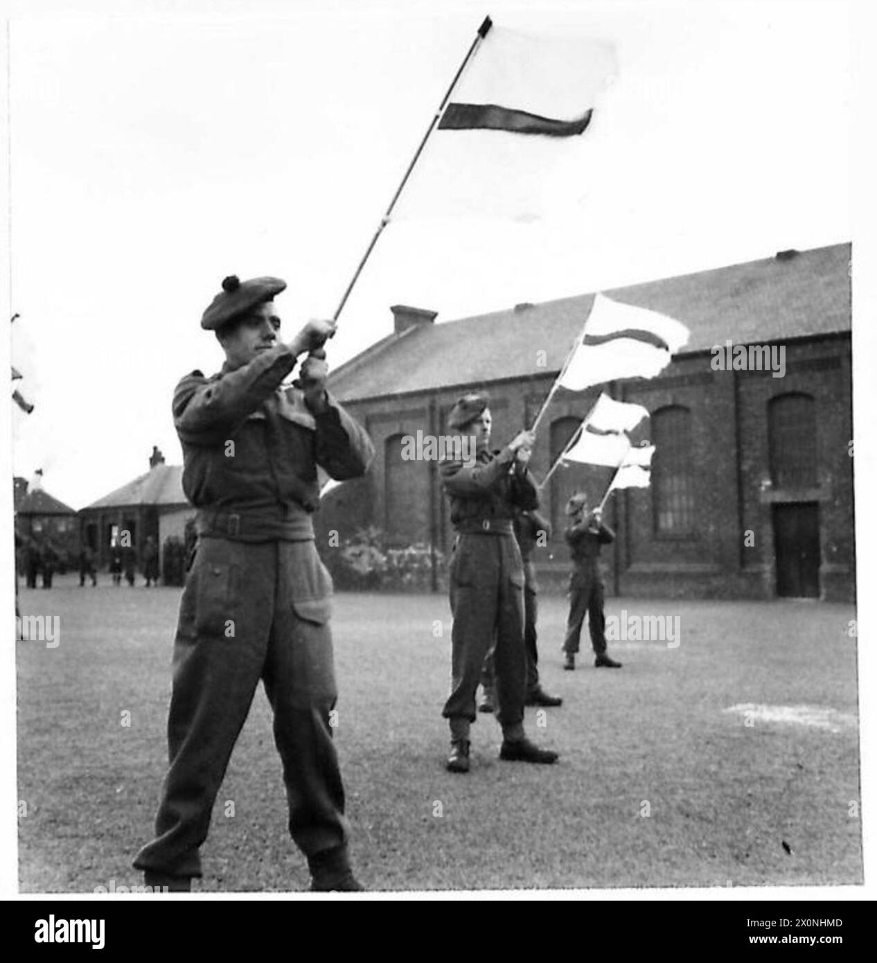 British army signals regiment Cut Out Stock Images & Pictures - Alamy