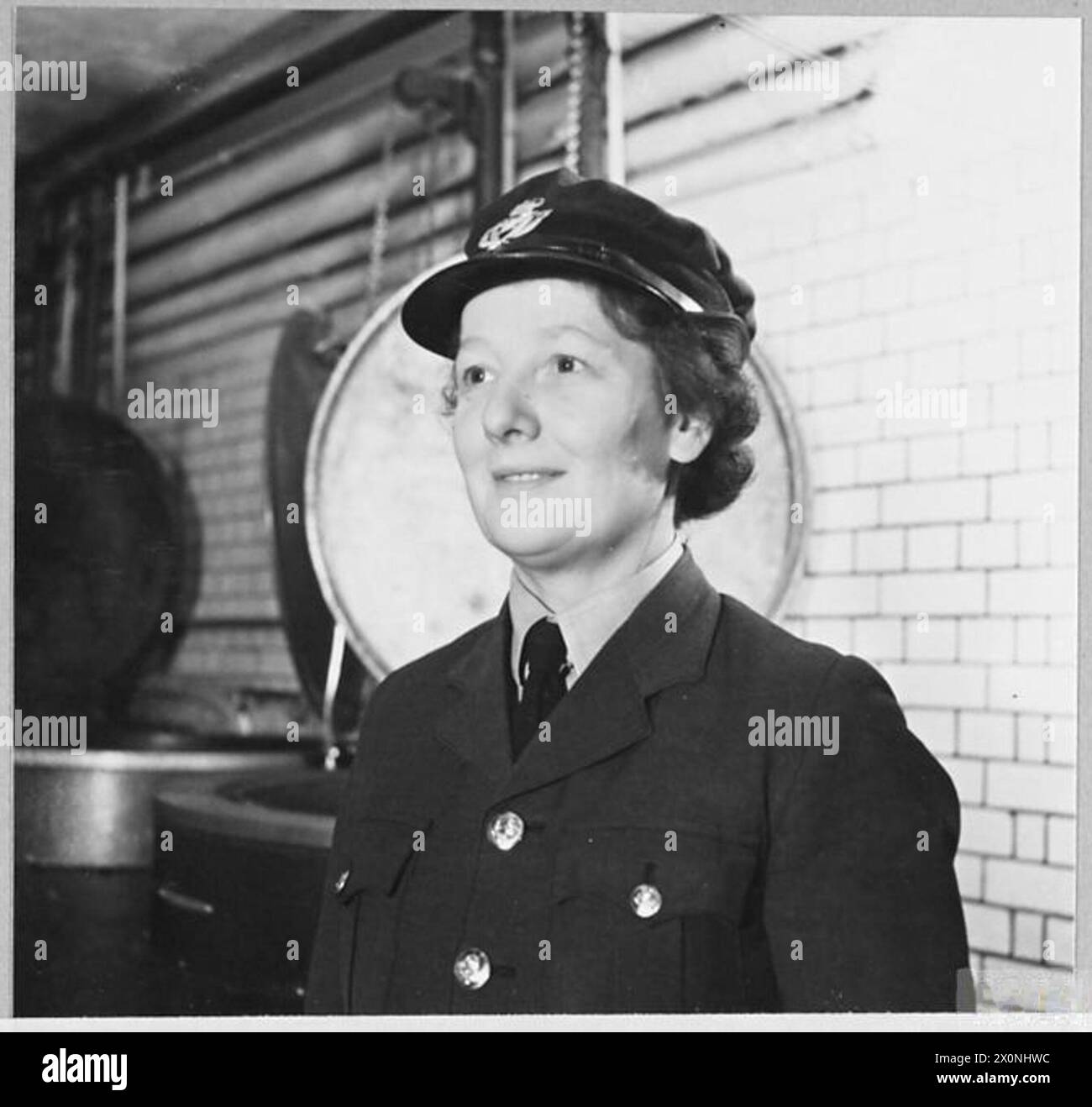 FIRST W.A.A.F. COOK TO BECOME A WARRANT OFFICER - Warrant Officer Lucy ...