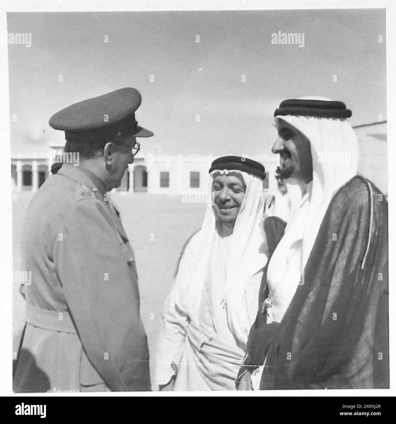 The Chief of the Imperial General Staff visited the Arabian monarch and ...