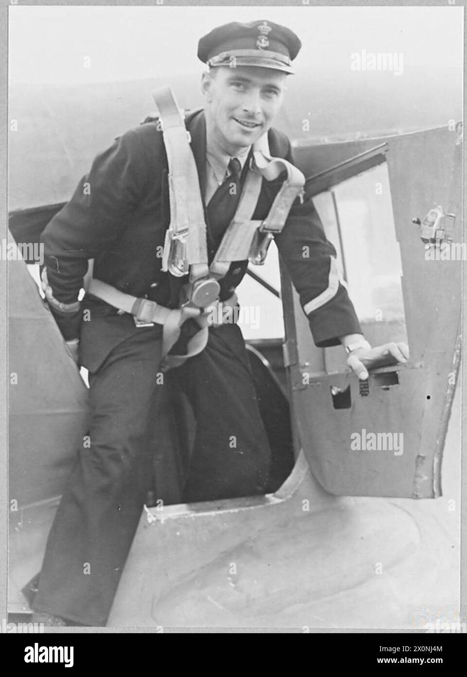 A Dutch pilot serves with the Royal Air Force during operations ...