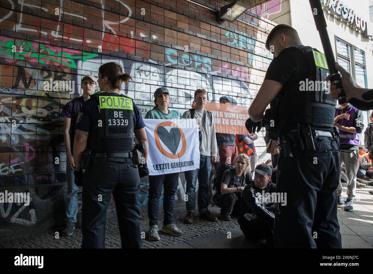 Continuing their efforts to draw attention to urgent climate issues ...