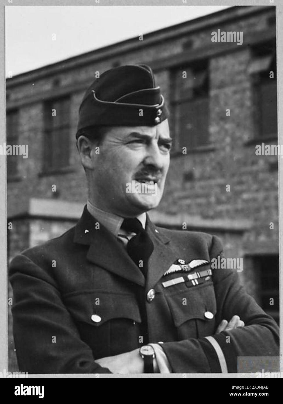 Air Commodore Finlay Crerar, CBE, Commandant of the Royal Observer ...