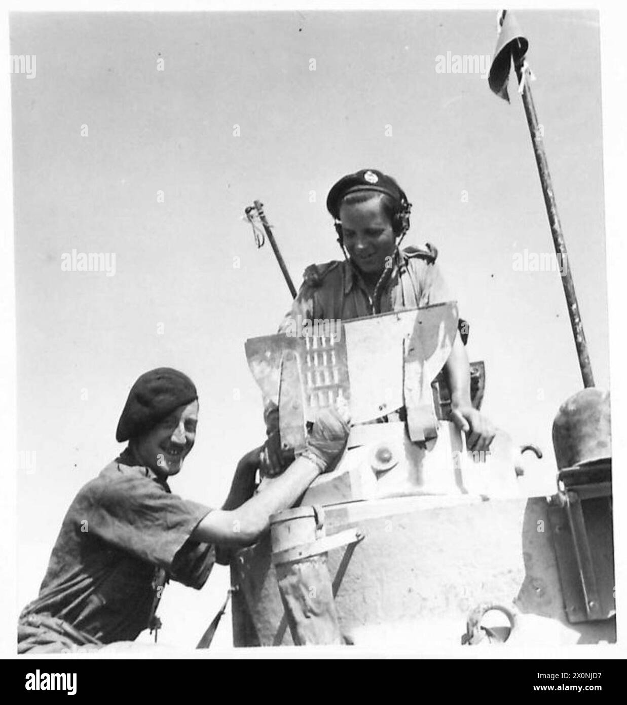 Tank gunner Cut Out Stock Images & Pictures - Alamy