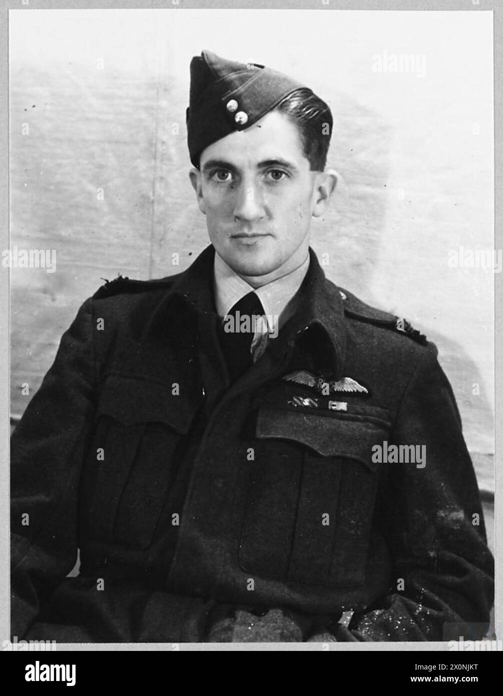 Photograph of Squadron Leader Joseph Berry, DFC & Bar, top-scoring ADGB ...