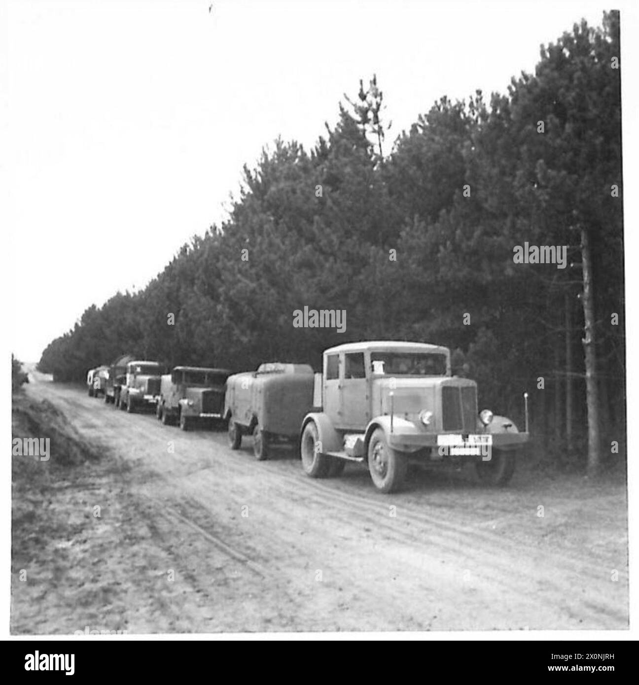 Photograph documenting British Army operations in North-West Europe ...