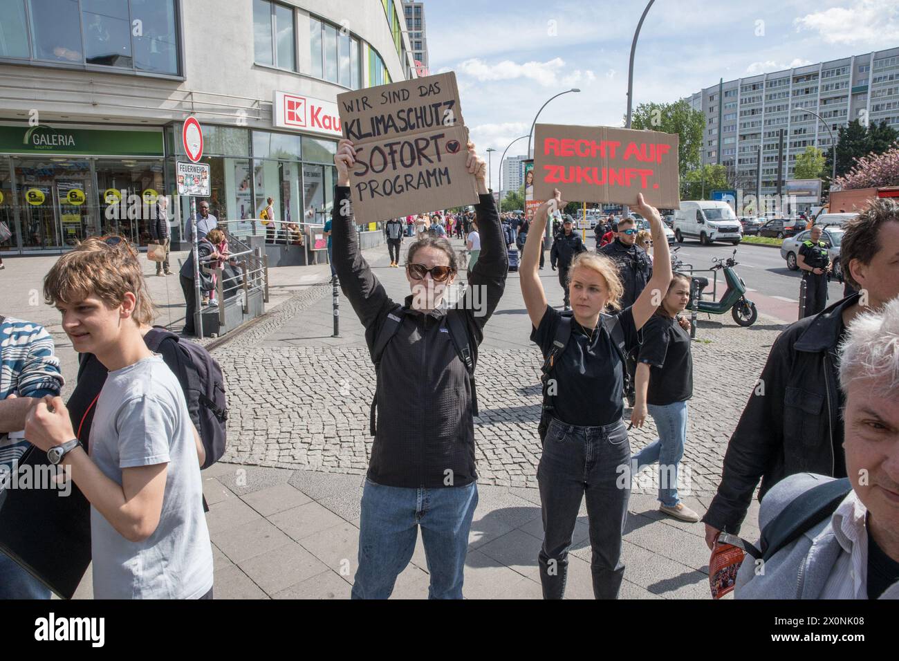 Continuing their efforts to draw attention to urgent climate issues ...