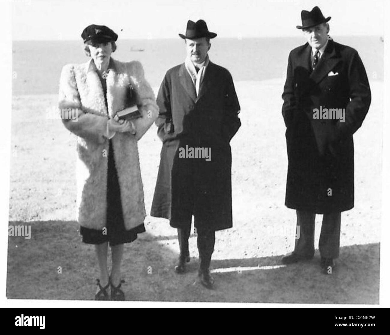 LADY MOIRA LYTTELTON VISITS THE MIDDLE EAST CENTRES WITH THE MINISTER ...