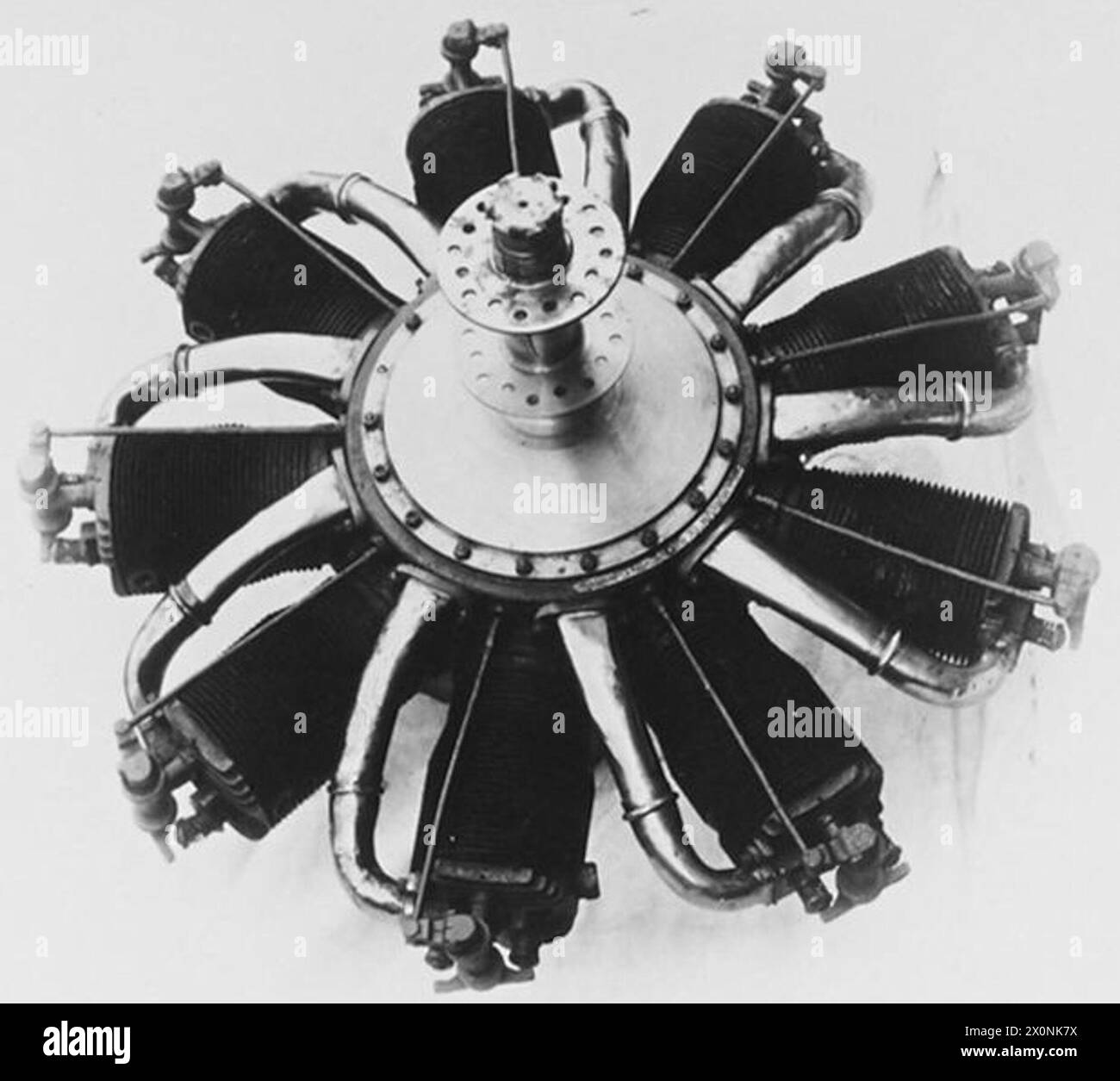 Old aero engine Black and White Stock Photos & Images - Alamy