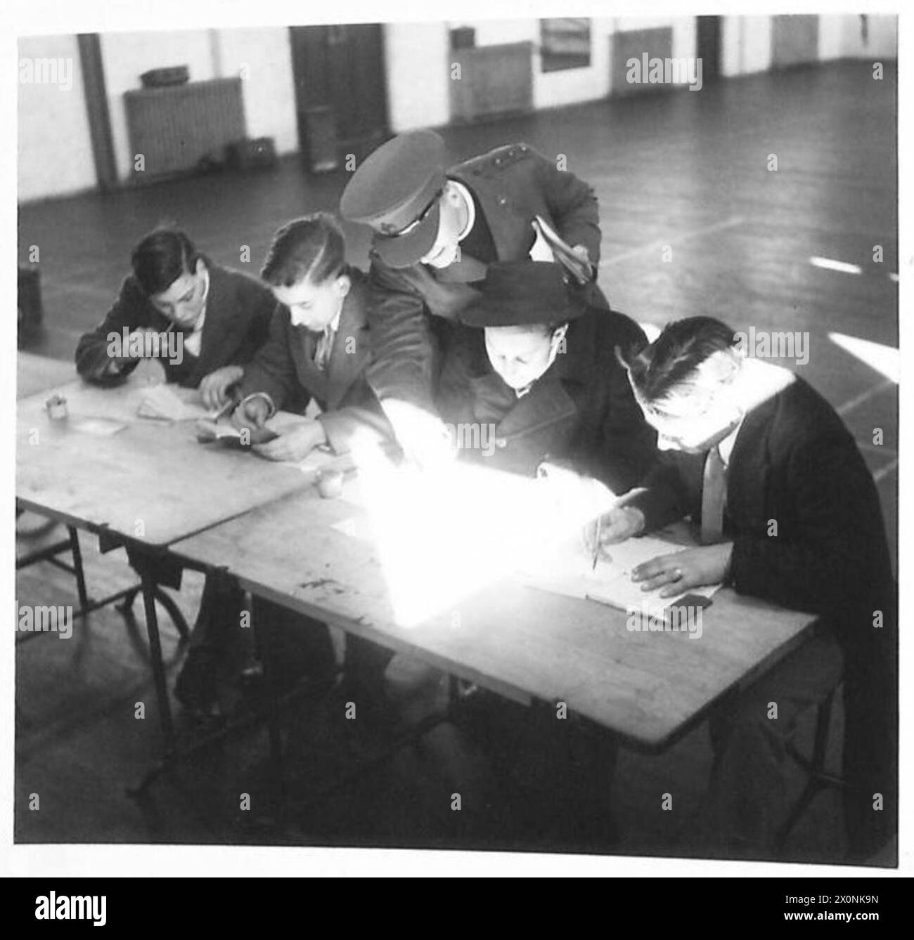 INFANTRY TRAINING CENTRE (continued) - Writing letters soon after ...