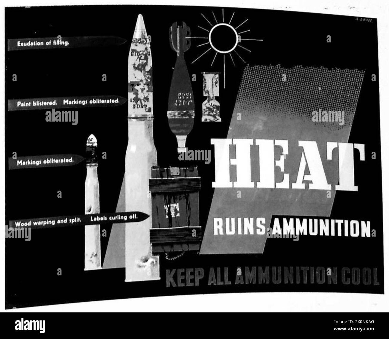 Two posters designed by Lieutenant Games illustrating safe handling and ...