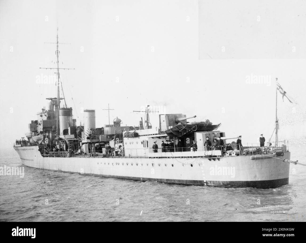 HMS INGLEFIELD, BRITISH I CLASS (FLOTILLA LEADER) DESTROYER. - , Royal ...