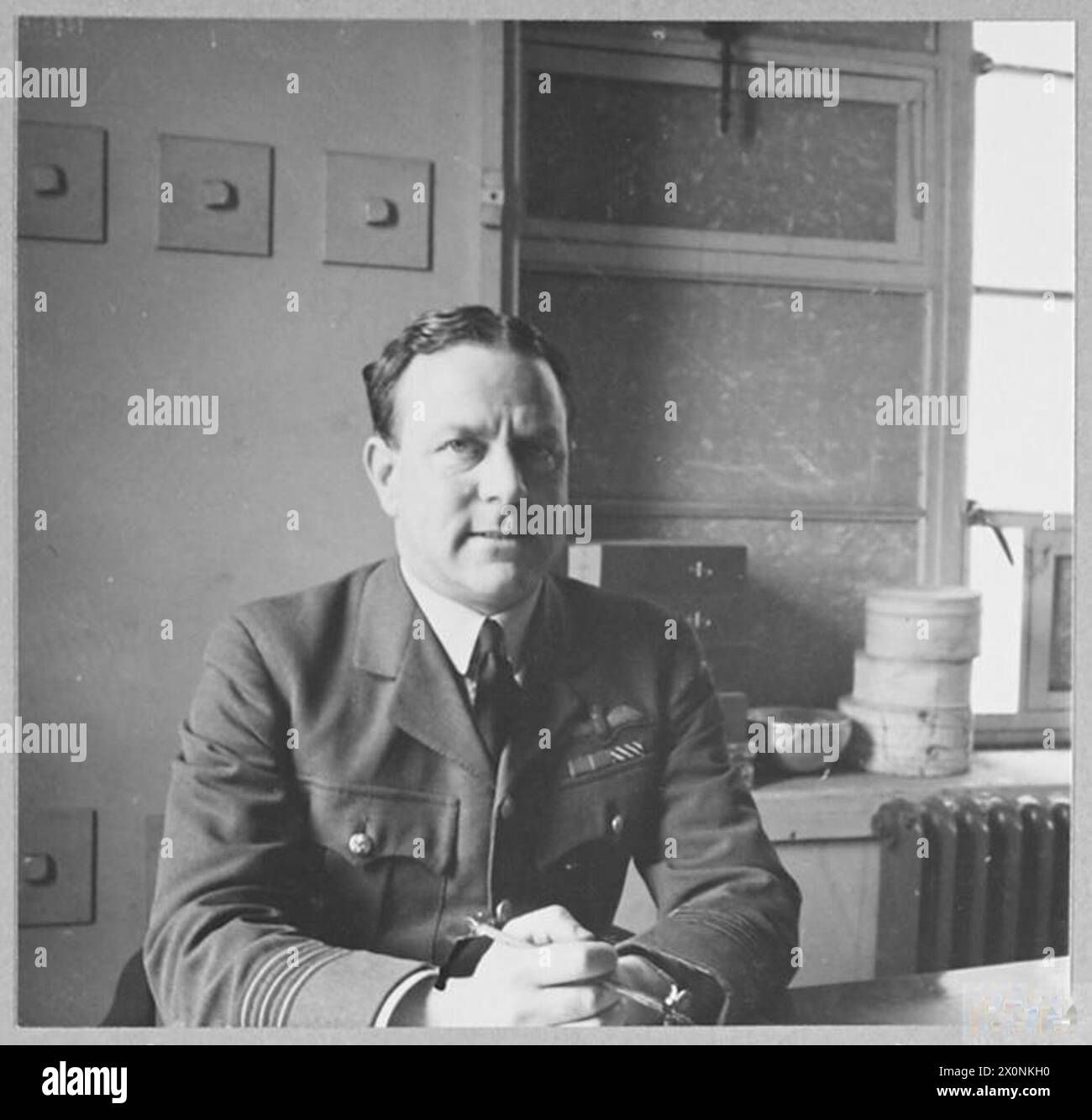 NEW ZEALAND BOMBER SQUADRON - The Wing Commander who commands the New ...