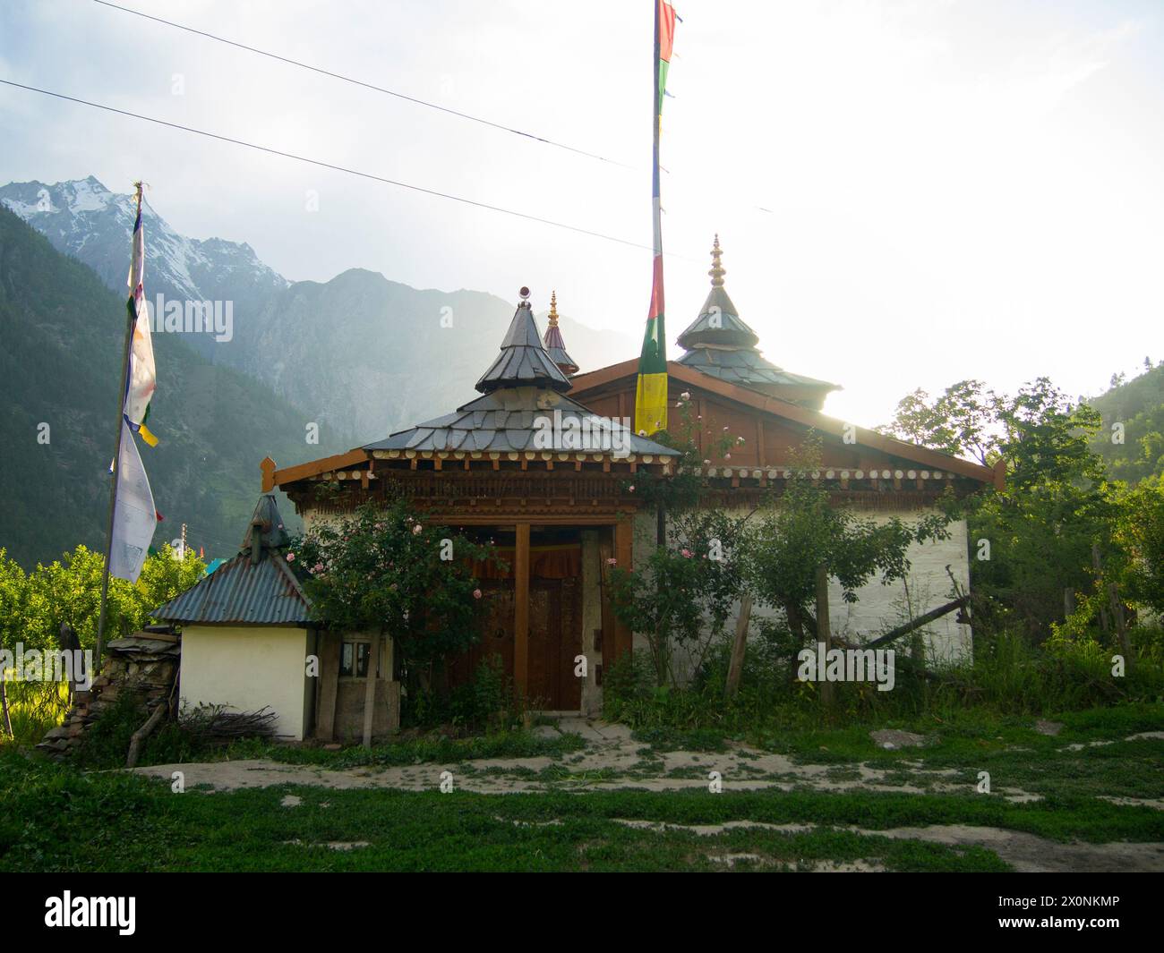 Buddhist temple in upper hi-res stock photography and images - Alamy