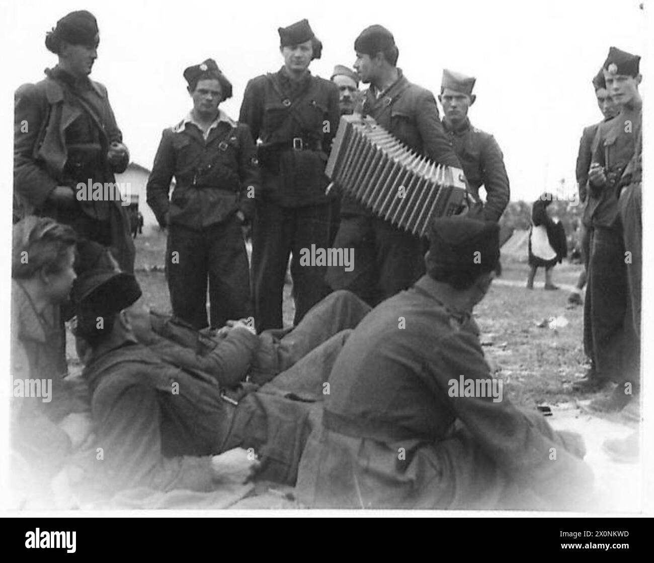 CHETNIKS HAND IN THEIR ARMS - Wherever there are Yugoslavians, there ...