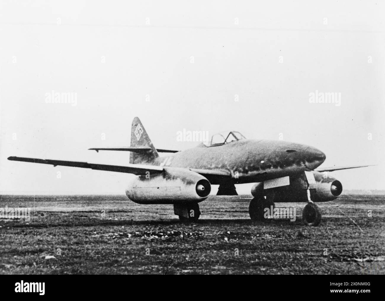 The Messerschmitt Me 262A-1a 'Schwalbe' was a German jet fighter and ...