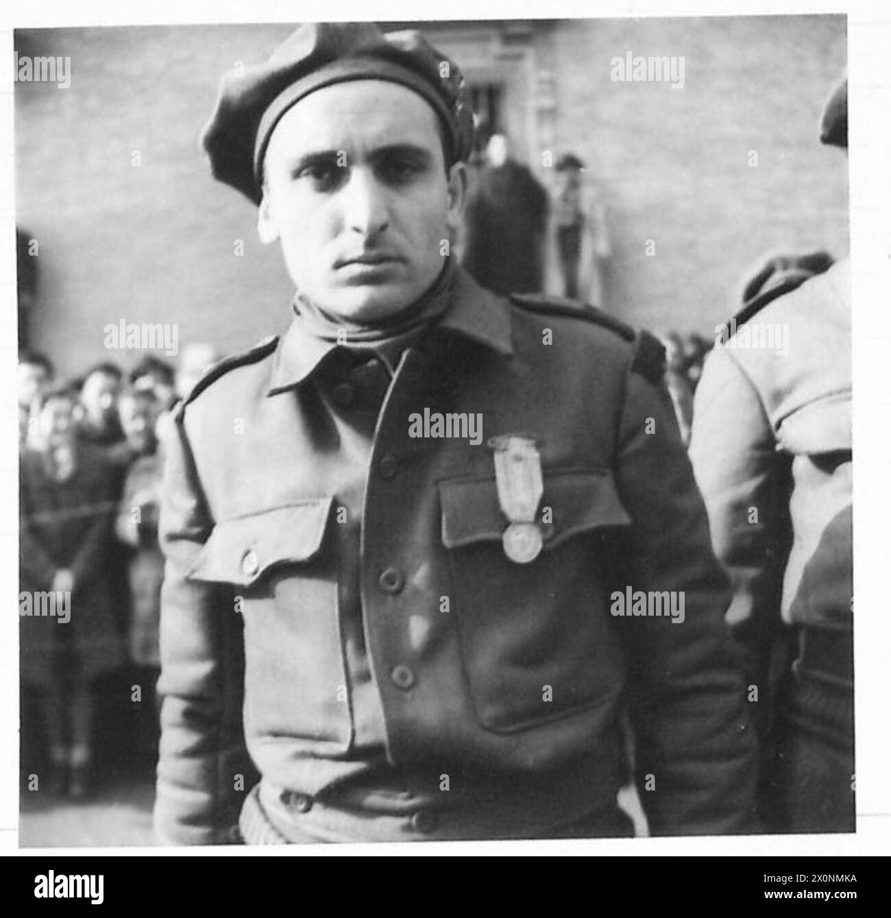 EIGHTH ARMY : PARTISAN LEADER HONOURED - On the western outskirts of ...