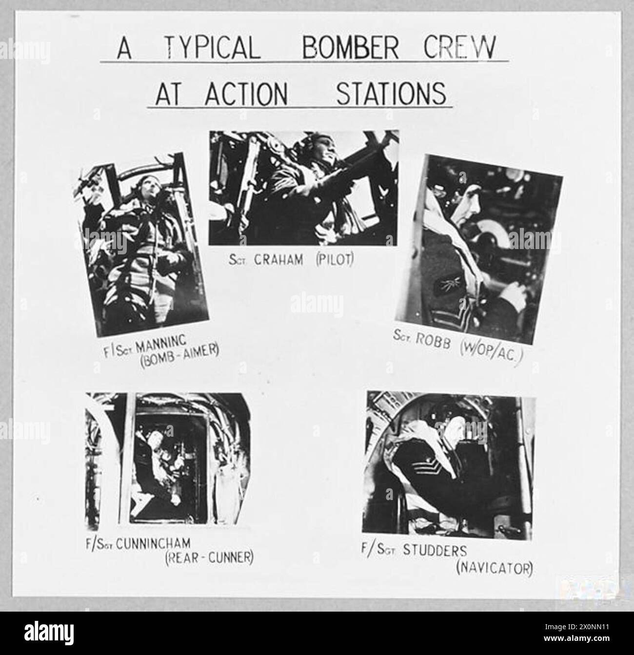 R.A.A.F. CREW'S BOMBER CAREER - A crew who trained together at their ...