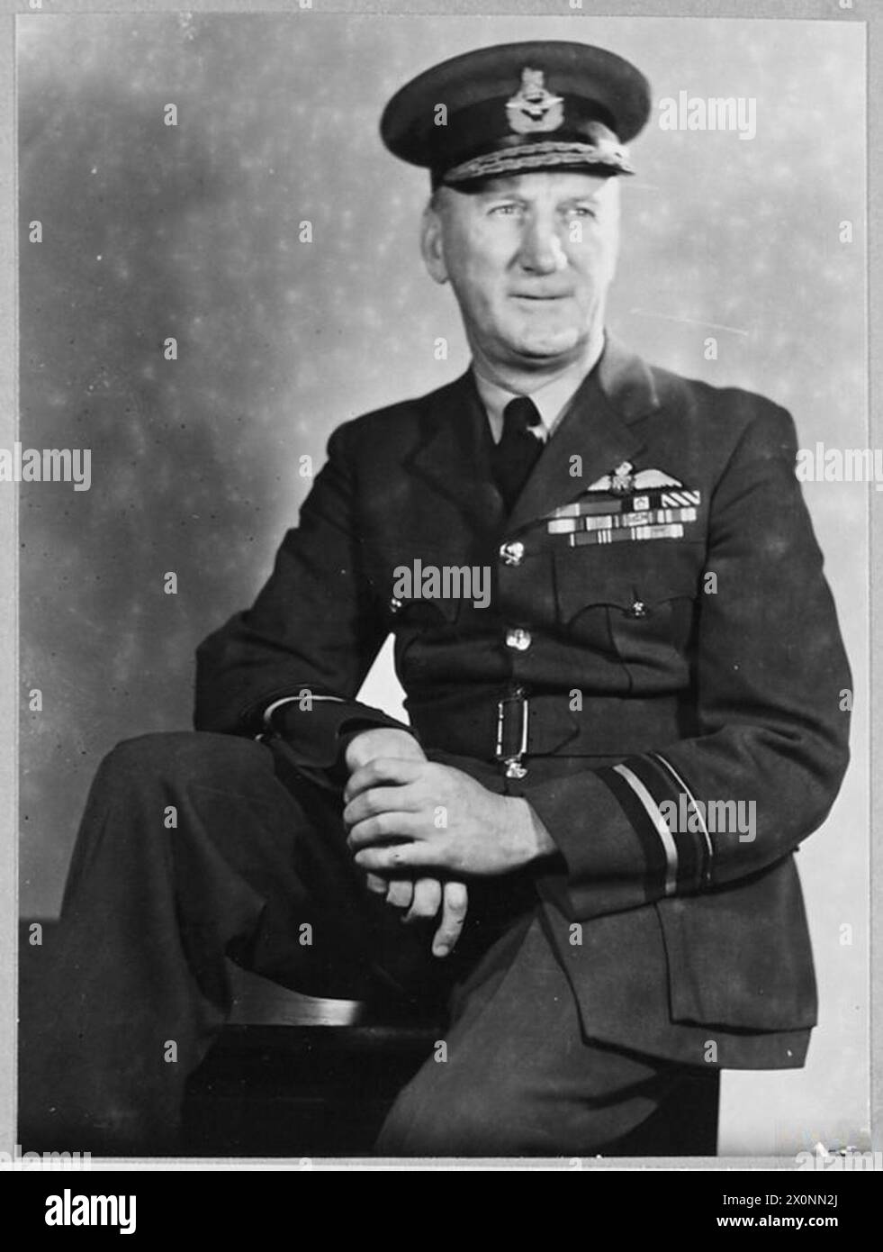 AIR VICE MARSHAL SIR LEONARD H. SLATTER - Picture (issued 1945) shows ...