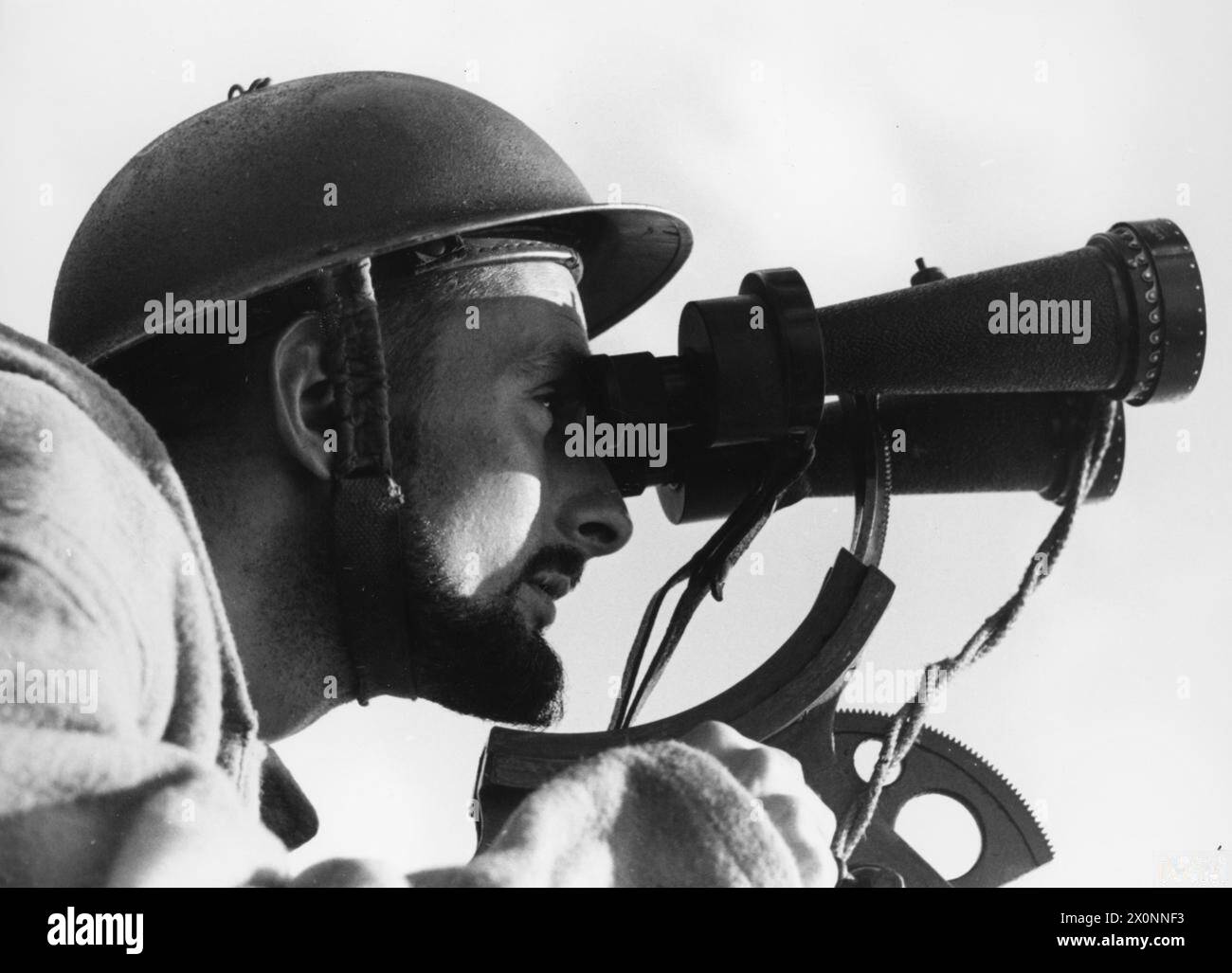 A VISIT TO AN ANTI-AIRCRAFT SHIP, ENGLAND, 1940 - A striking portrait ...